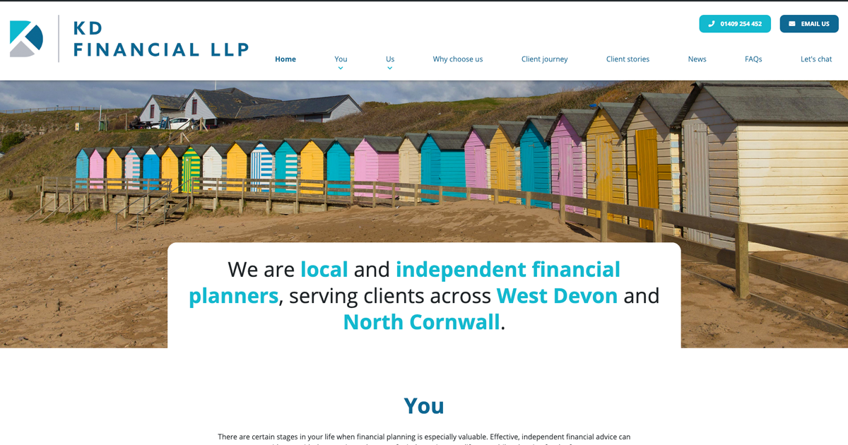 Home | KD Financial | Independent financial planners | Devon